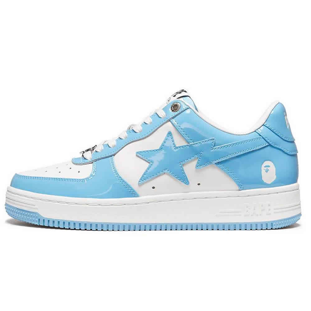 A Bathing Ape Bape Sta Low "Blue" "Black" "Orange" Shoes M2 low-top ...