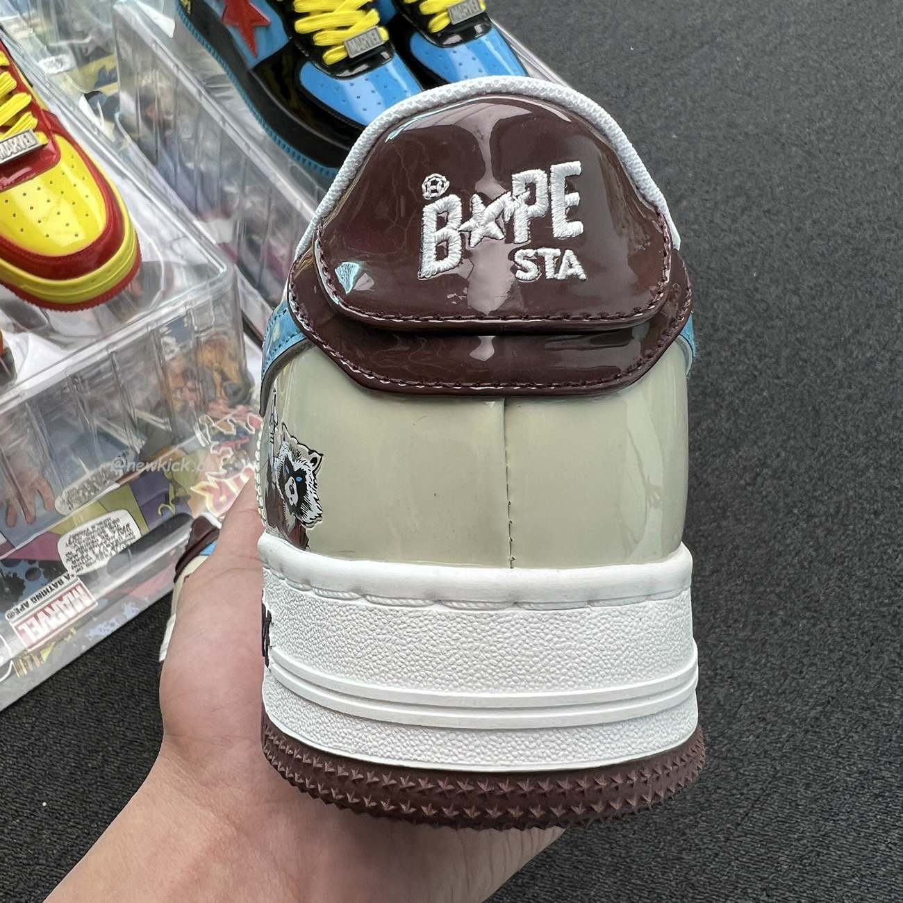 A Bathing Ape Bape Sta Marvel Comics Rocket Raccoon Thor Hulk Captain ...