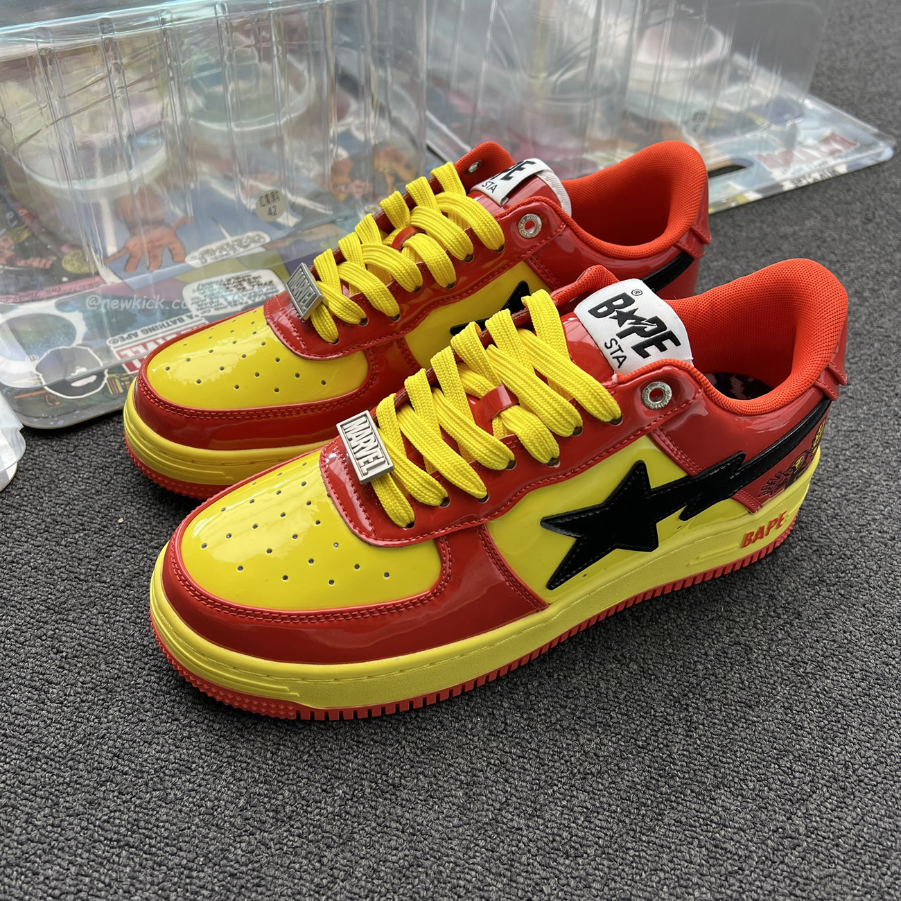 A Bathing Ape Bape Sta Marvel Comics Rocket Raccoon Thor Hulk Captain ...
