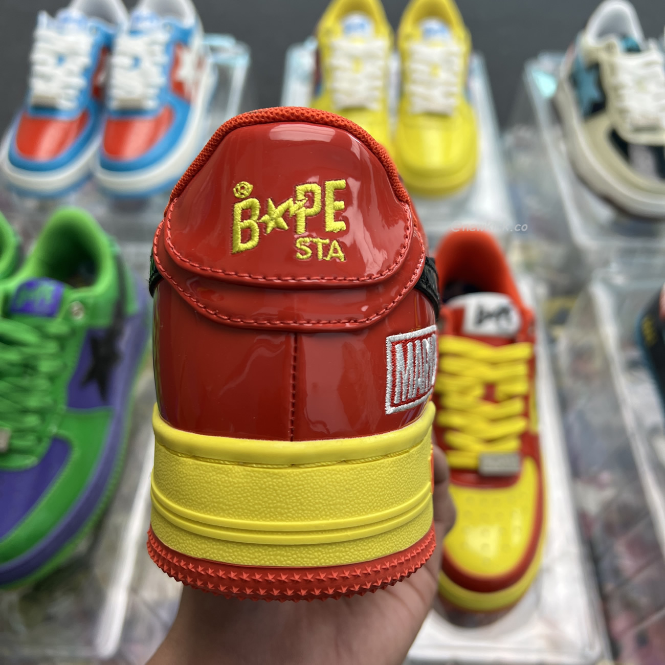 A Bathing Ape Bape Sta Marvel Comics Rocket Raccoon Thor Hulk Captain ...