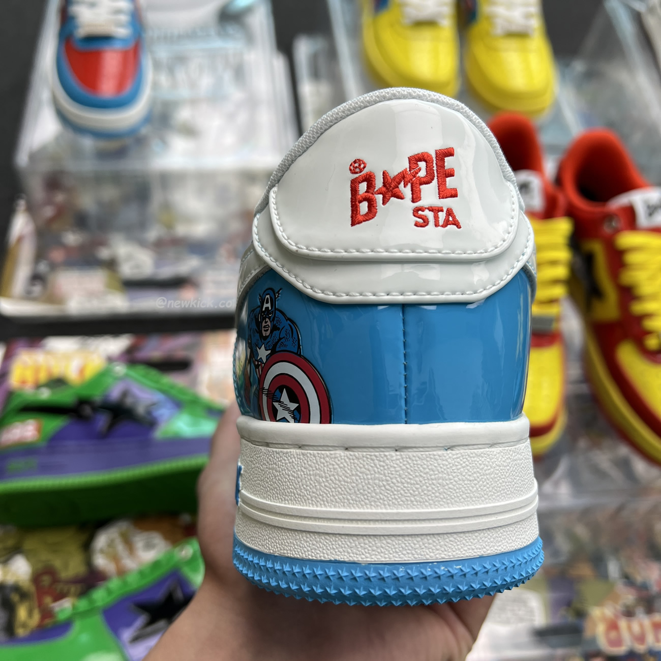 A Bathing Ape Bape Sta Marvel Comics Rocket Raccoon Thor Hulk Captain ...
