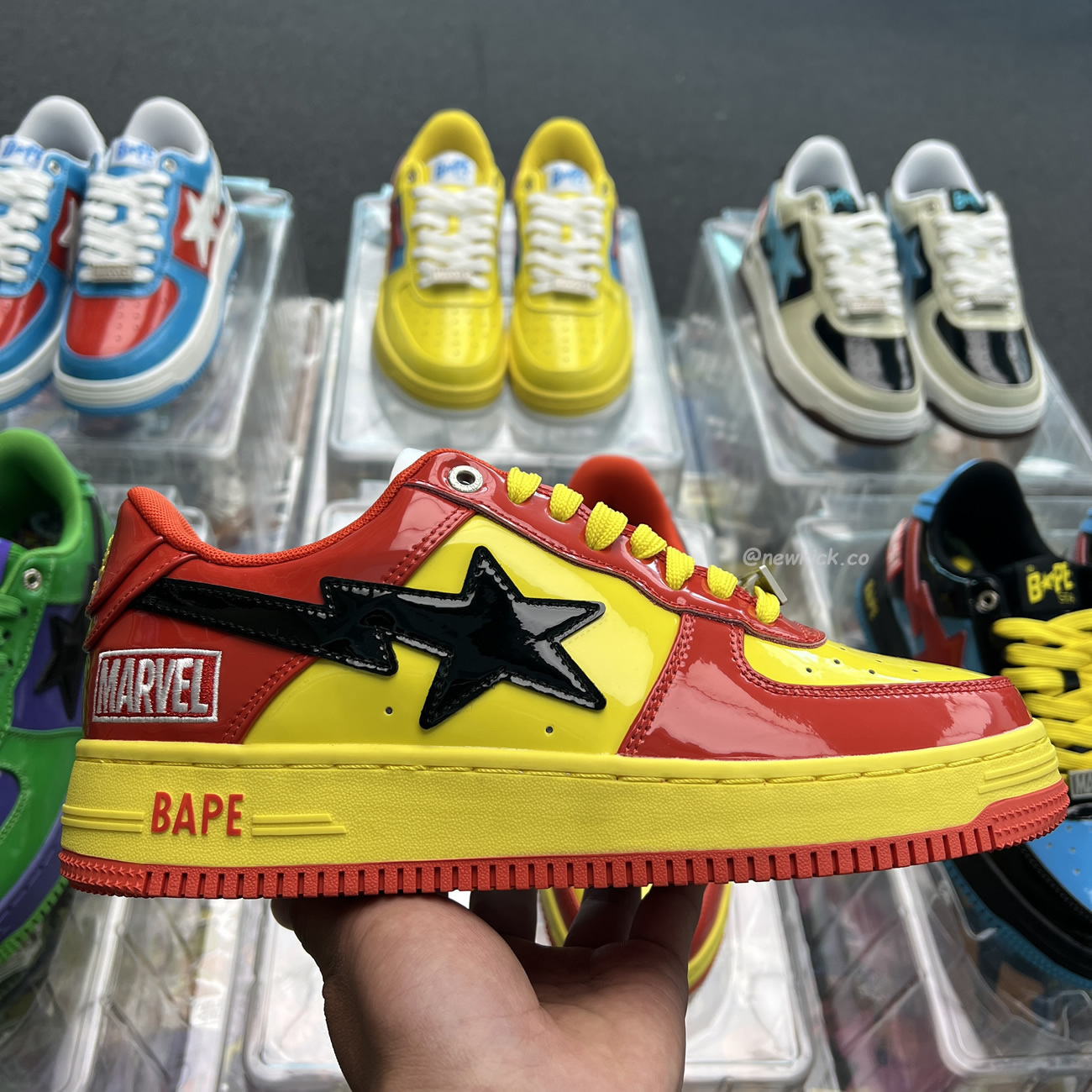 A Bathing Ape Bape Sta Marvel Comics Rocket Raccoon Thor Hulk Captain ...