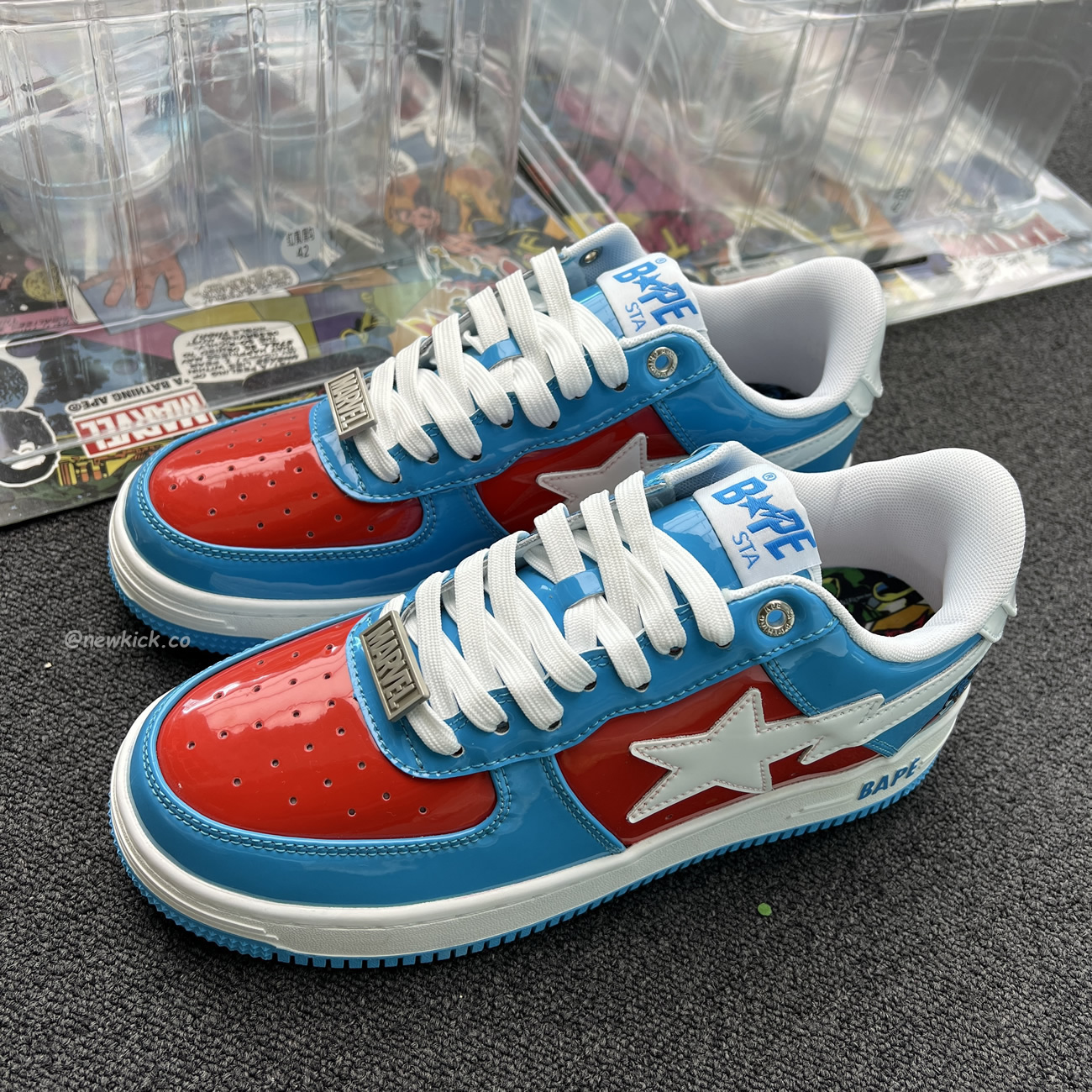 A Bathing Ape Bape Sta Marvel Comics Rocket Raccoon Thor Hulk Captain ...