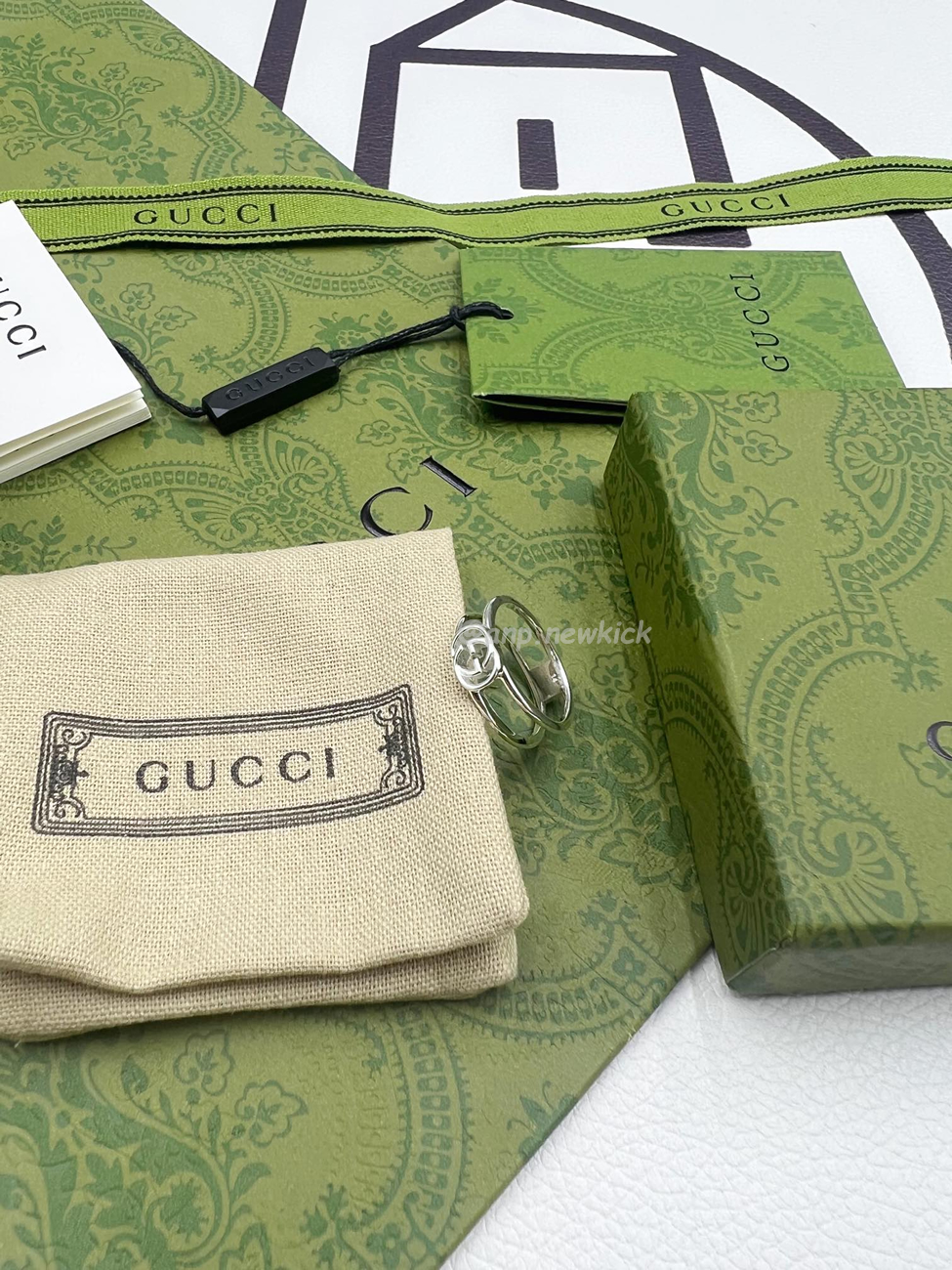 GUCCI Interlocking G ring