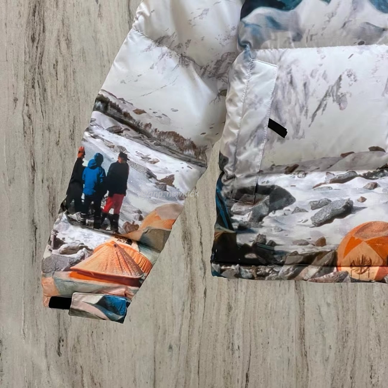 The North Face x Invincible The Expedition Series Nuptse Jacket Multi FW19