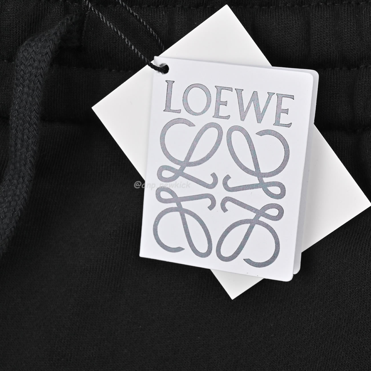 Loewe Pocket patchwork patch logo embroidered shorts