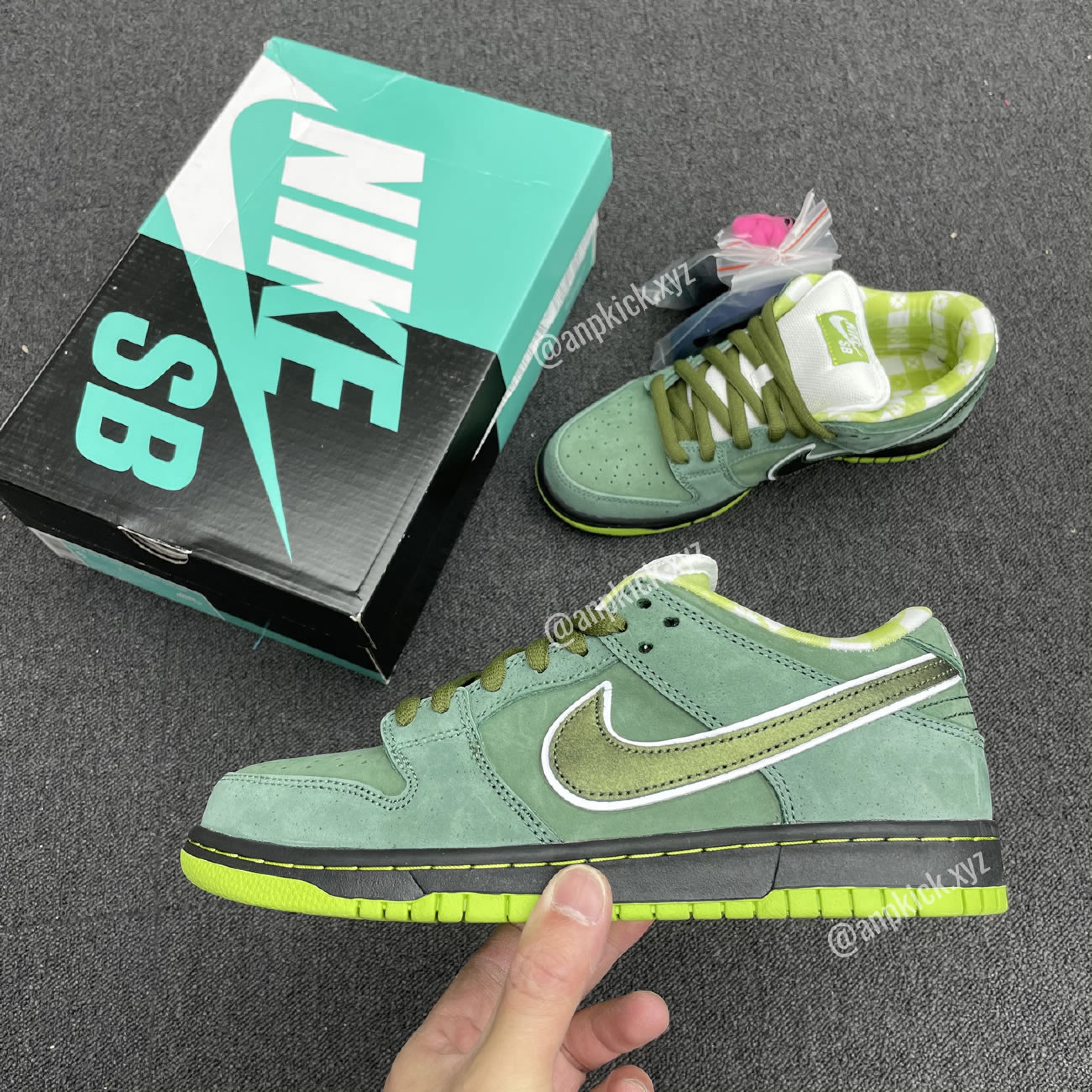 Nike SB Dunk Low Concepts "Blue Lobster/Green Lobster/Purple Lobster ...