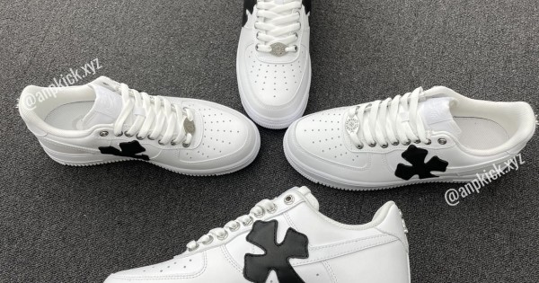 Nike Air Force One AF1 x Chrome Hearts Custom Diy 315122-111