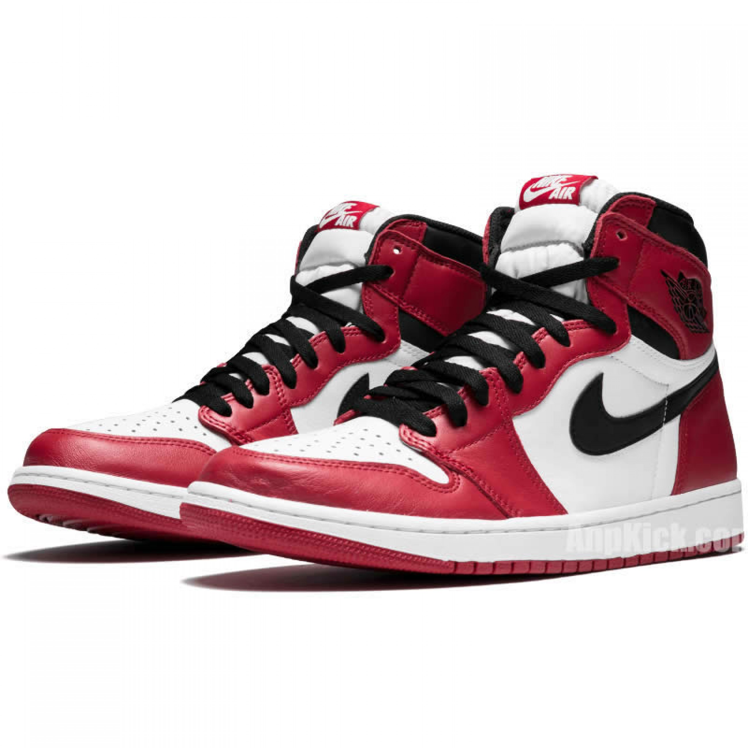 Air Jordan 1 Chicago Red/Black/White GS/Mens On Feet 2018 Price For Sale