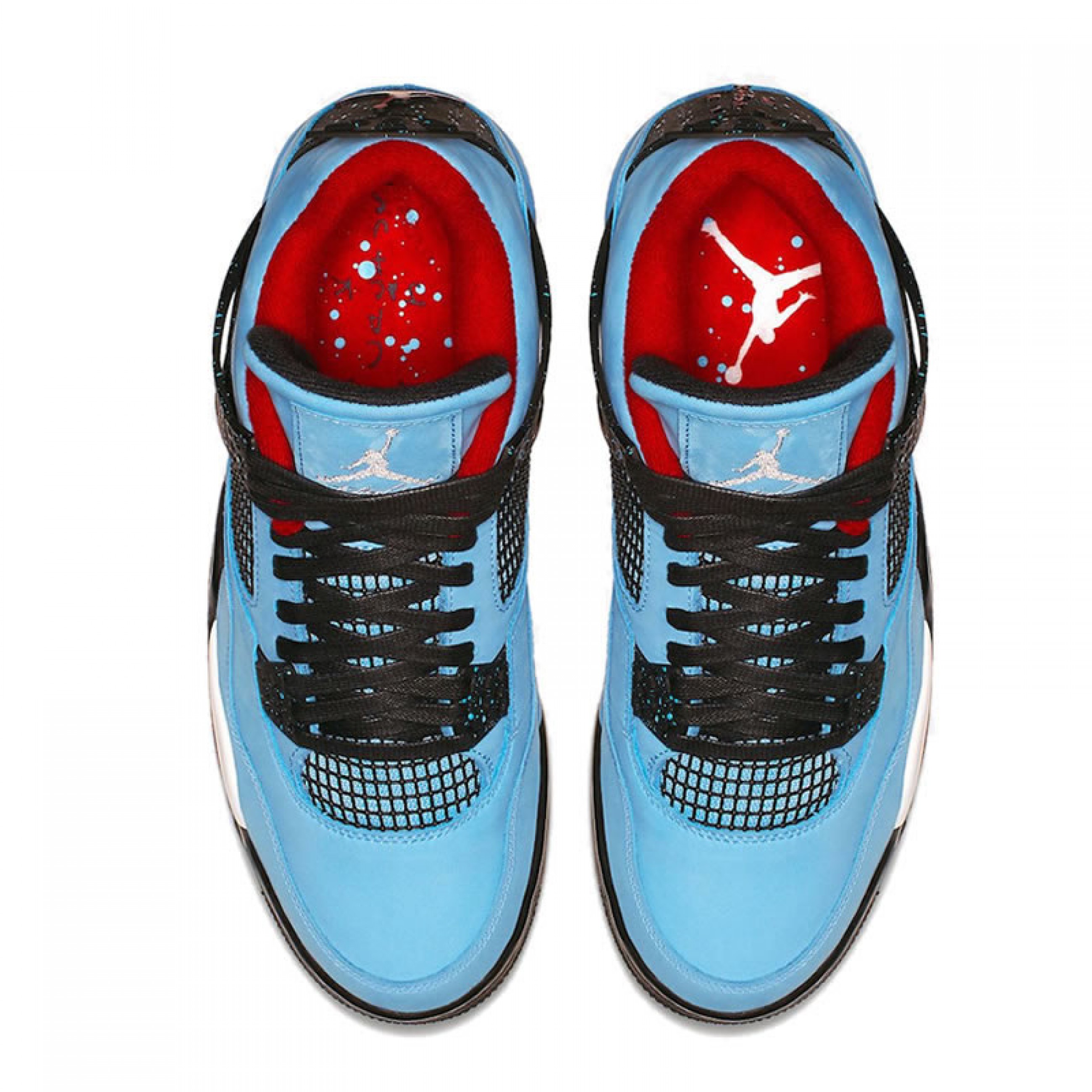 Travis Scott Cactus Jack x Air Jordan 4 "Houston Oilers" 308497-406