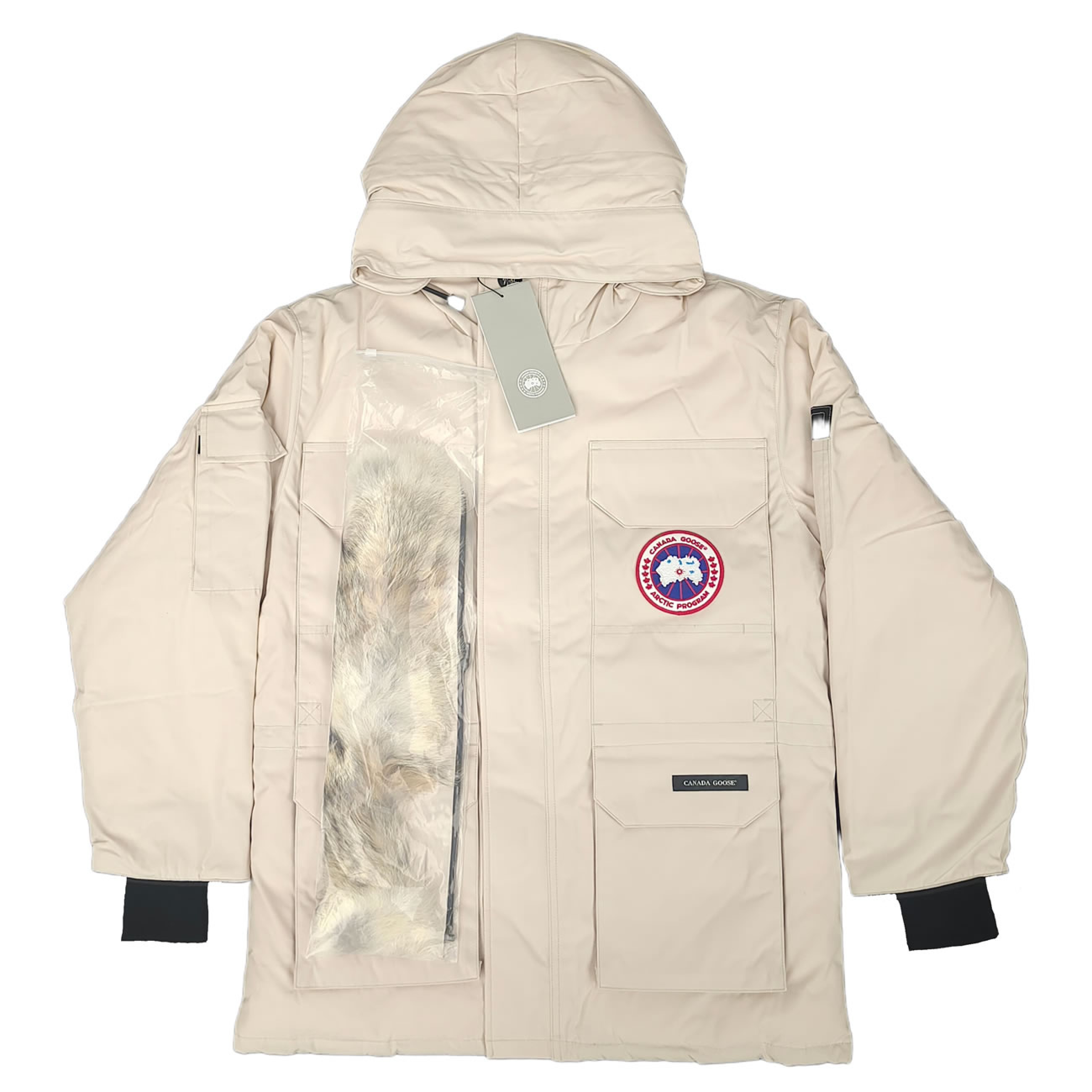 Canada Goose Expedition logo PBI patch parka coat