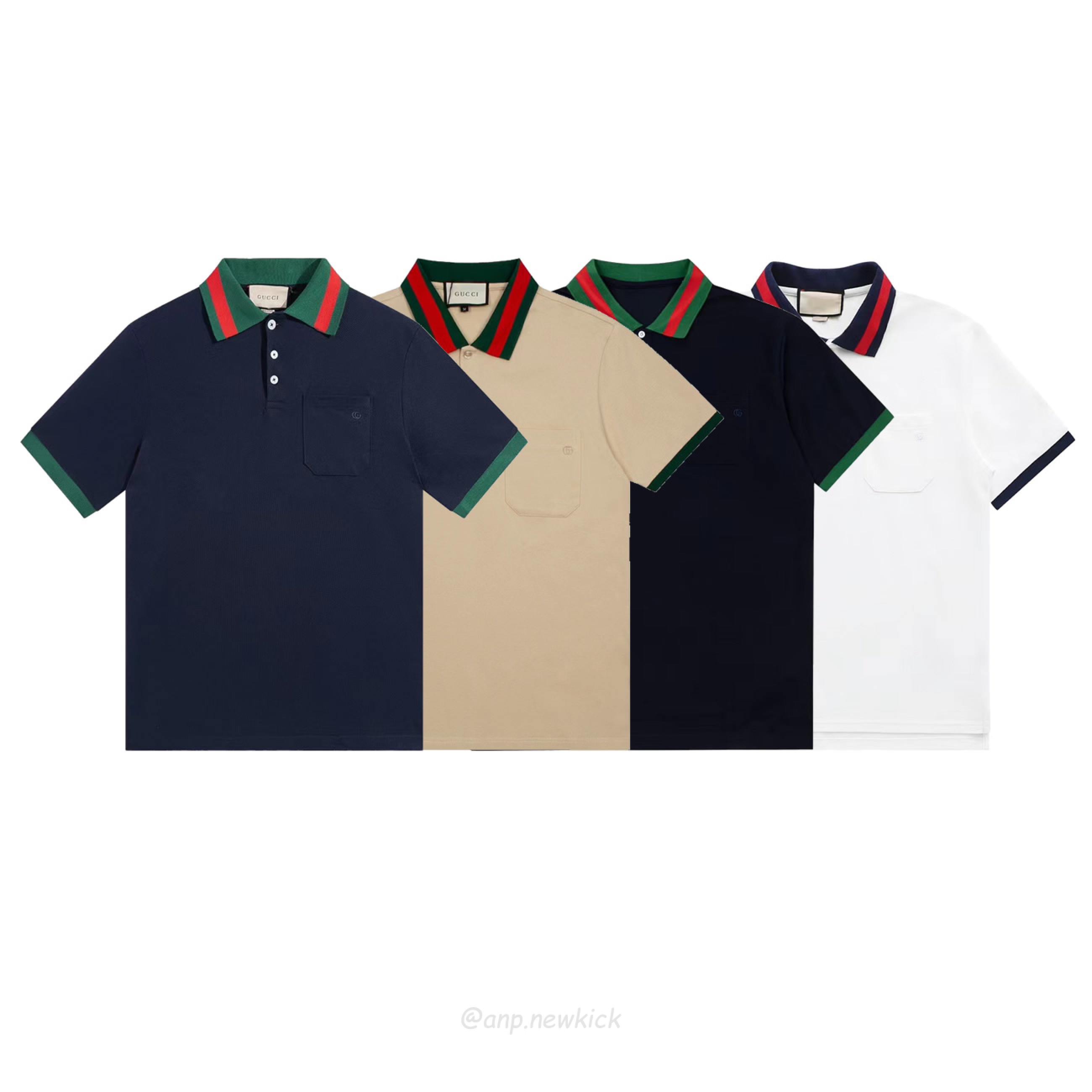 Gucci GG Collar Polo Shirt