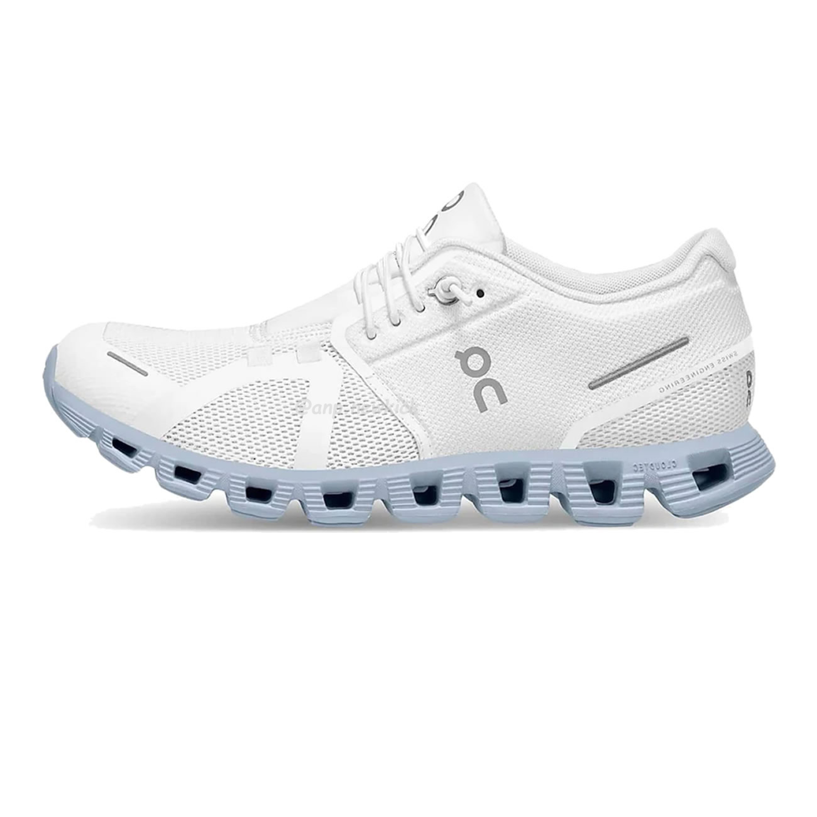 On Running Cloud 5 Glacier Grey White Rose Shell All Black Pearl White ...