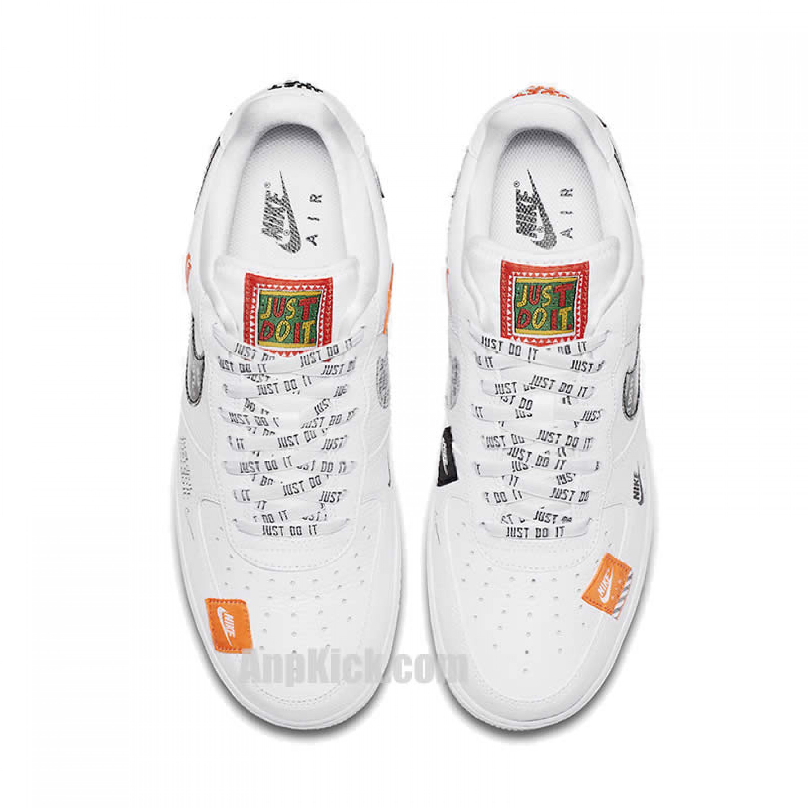 Nike Air Force 1 07 Low Premium "Just Do It / JDI" Custom Air Forces ...